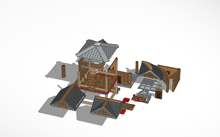 3D design Modular Houses | Tinkercad