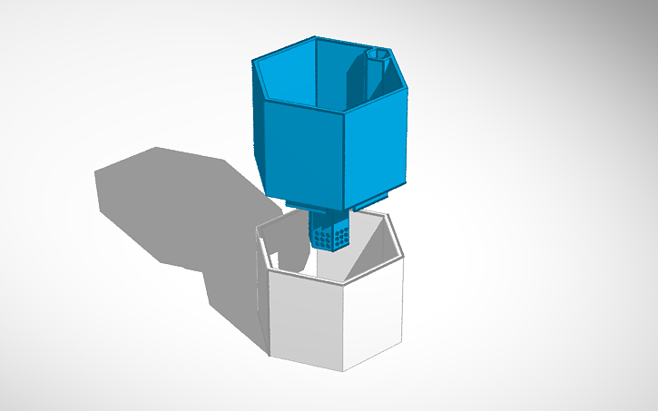 3d Design Self Watering Planter Tinkercad 
