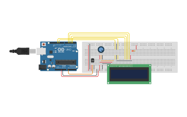 Circuit design Copy of Temperature-Humidity Readings w-LCD Display ...