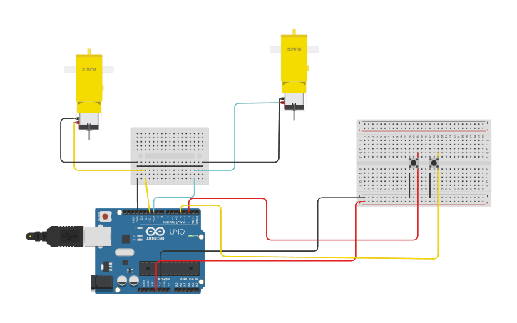 Circuit Design Dc Motor Speed Contrpol Tinkercad