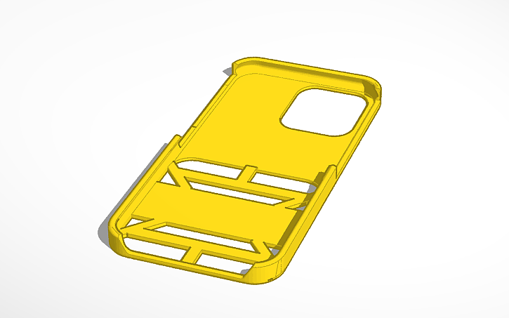 3D design iPhone 12 Pro Max Case - Tinkercad
