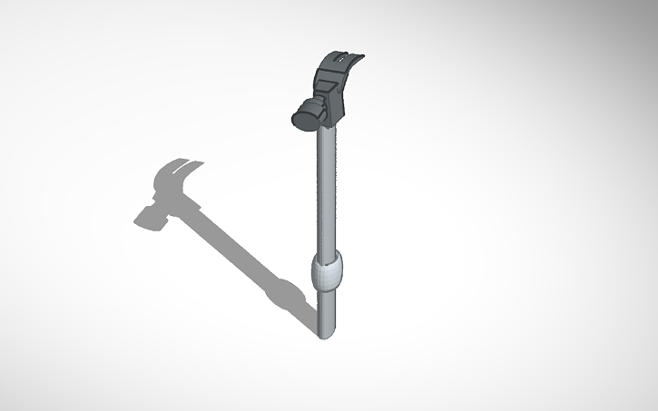 3D design NASA hammer | Tinkercad