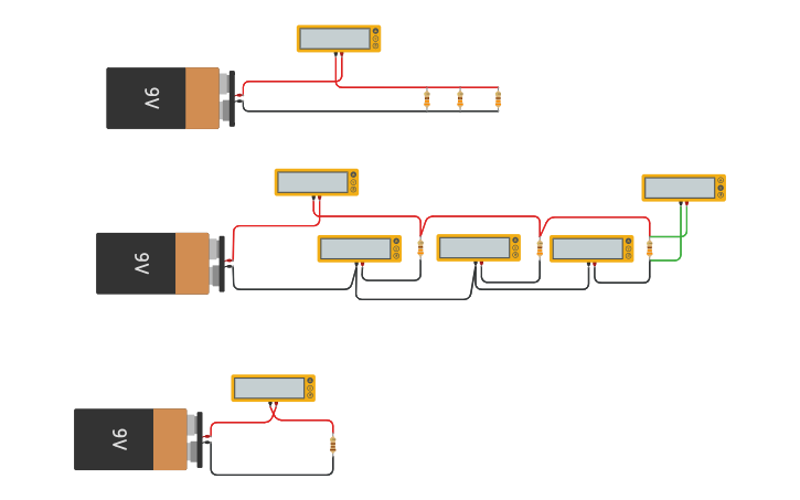Circuit design 8_VOLTIMETRO_AMPERIMETRO_RESISTENCIAS_EN PARALELO ...