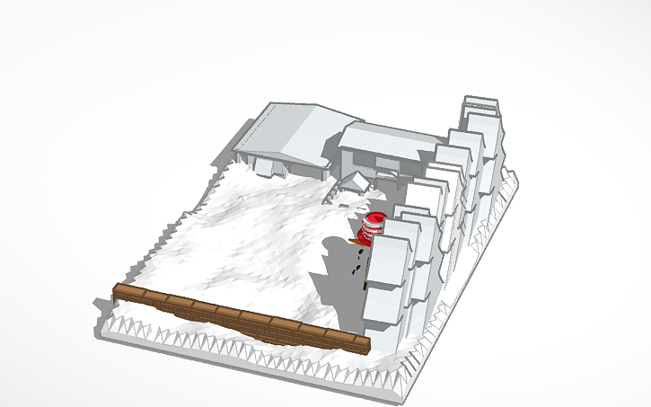 3d Design Snowman Tinkercad