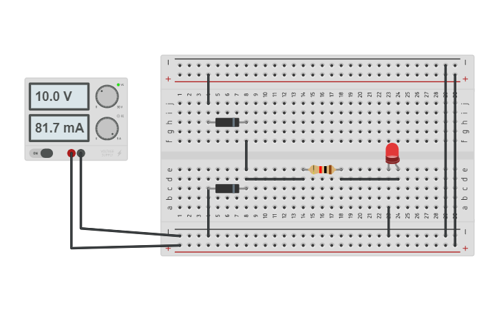 Circuit Design Or Gate Circuit Tinkercad