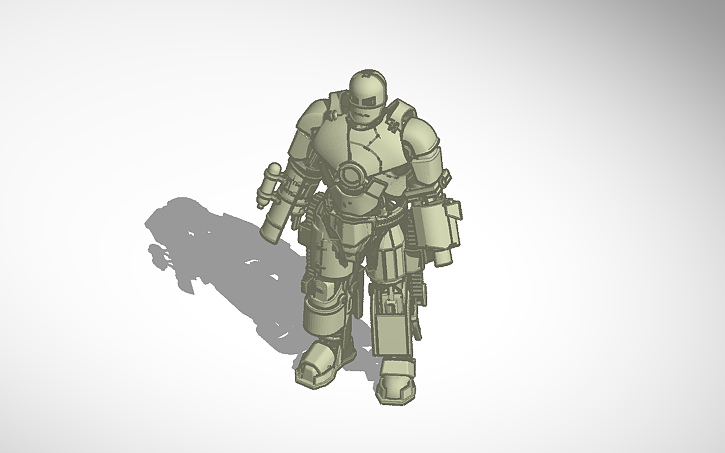 3D design Iron Man Mk 1 Full Suit - Tinkercad