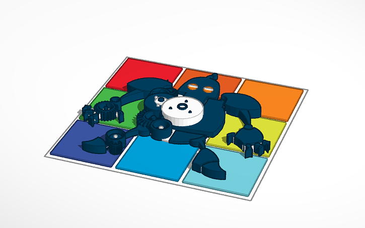 3d Design Tinkerbot Tinkercad