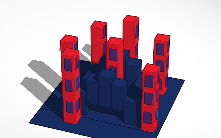 3D design City - Tinkercad