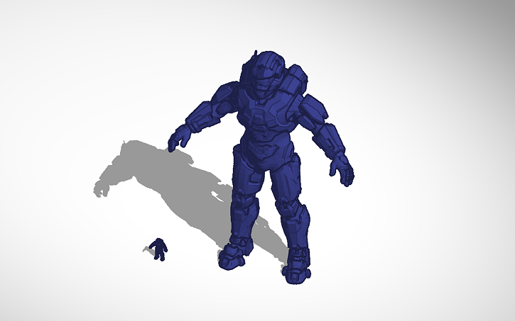 3D design Halo 5 noble armor 405th - Tinkercad