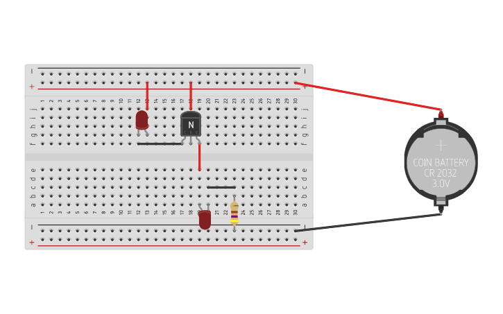Circuit Design Transistors Tinkercad