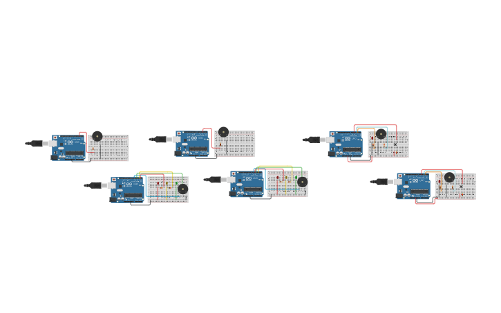 Circuit design VILLA - Tinkercad