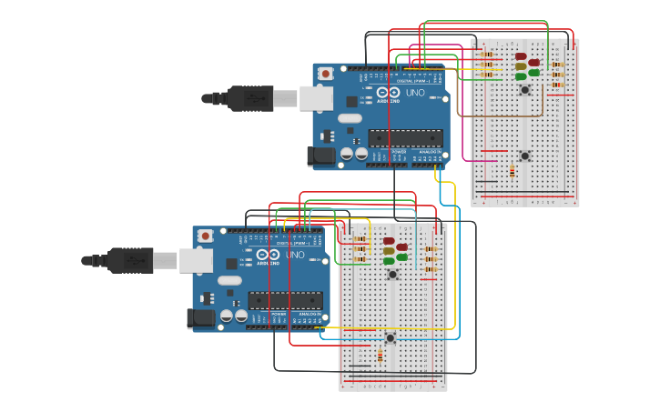 Circuit design TLS serial communcation - Tinkercad Circuit design TLS serial communcation - Tinkercad