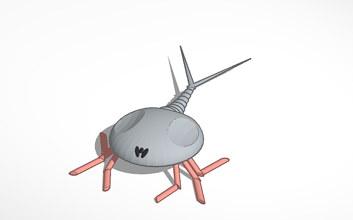 3D design Tadpole Shrimp | Tinkercad