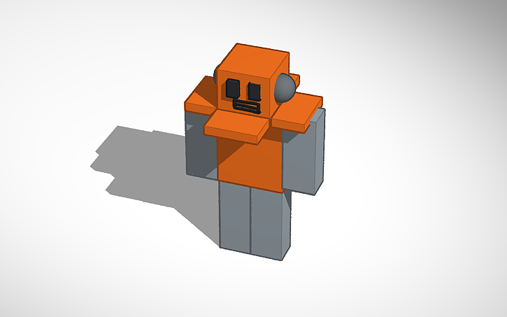 3D design Roblox Mr Robot | Tinkercad