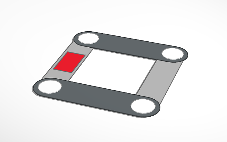 3D design Weight Scale - Tinkercad