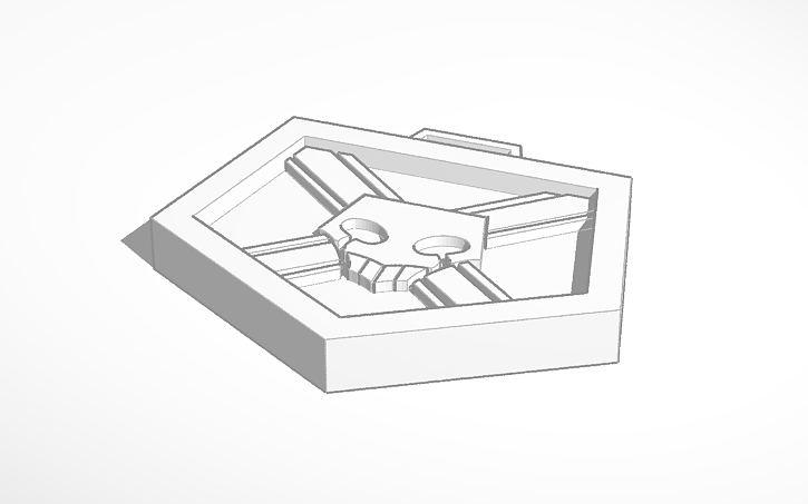 3D design Bleach badge - Tinkercad