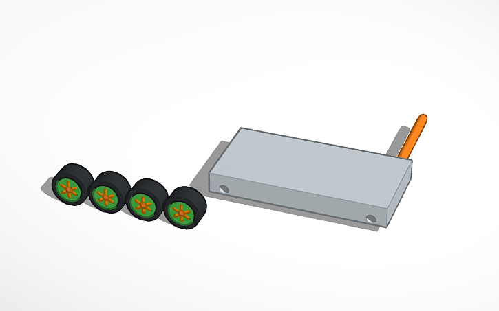 3D design Mystery Machine - Tinkercad