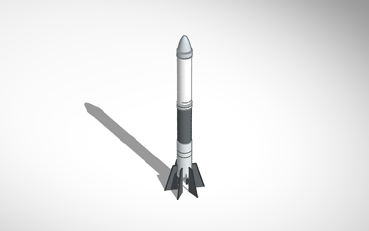 3D design my rocket - Tinkercad