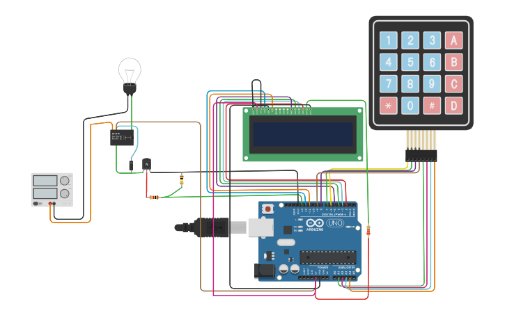 Circuit Design Arduino Tinkercad Password Access Control Circuit With 2266