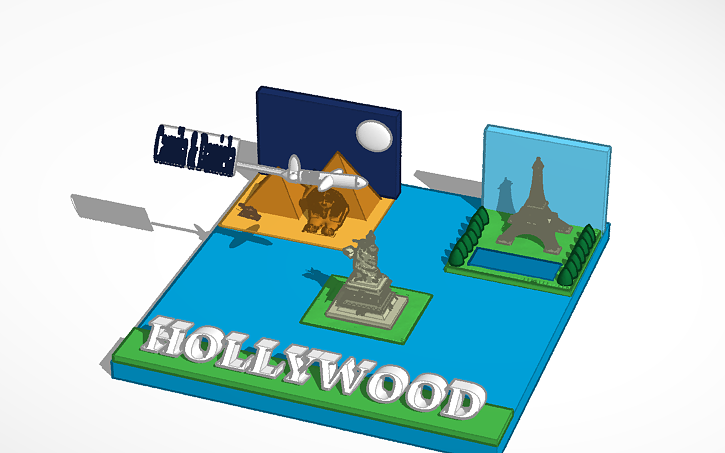3D design MONUMENTOS - Tinkercad