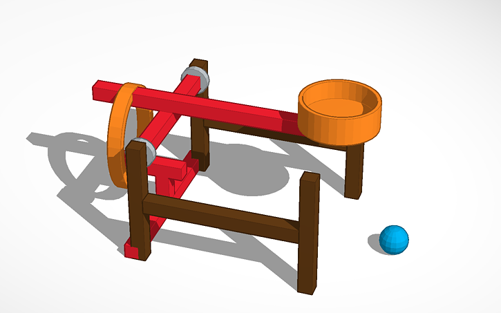 3D design Bryce Vicochea's catapult | Tinkercad