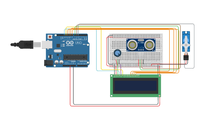 Circuit design Ultrasonido JLA - Tinkercad