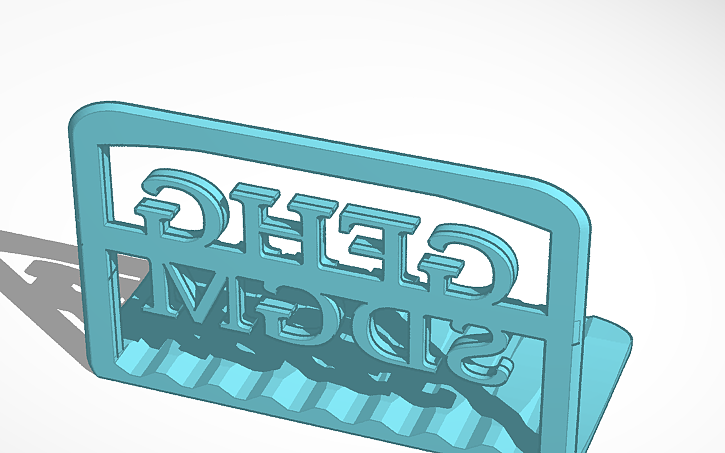 3D design Stand | Tinkercad