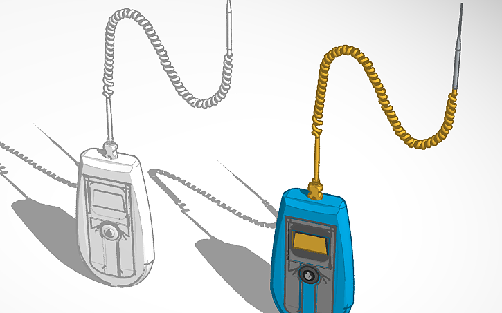 3D design Thermocouple Kitchen Thermometer - Tinkercad