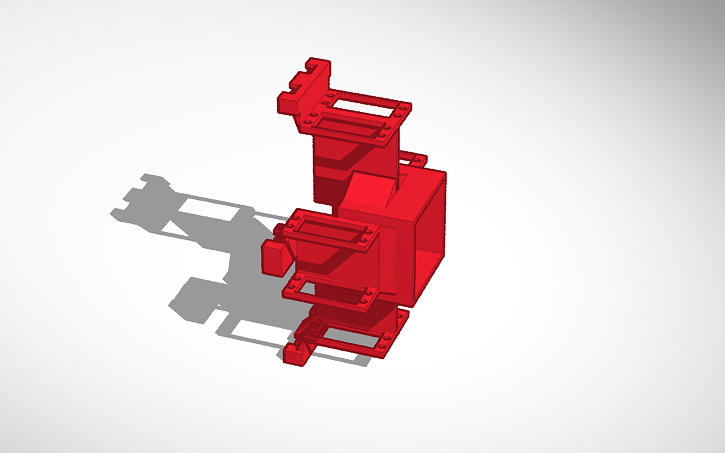 3D design Rev 0.1 Shoulder joint frame | Tinkercad
