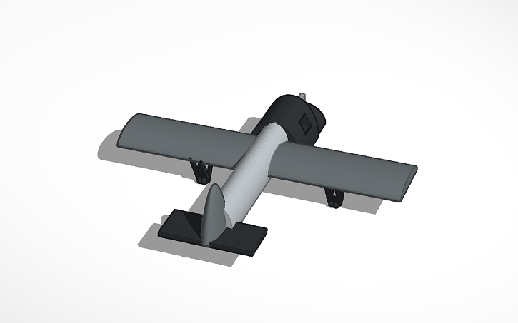 3D design Bush Plane | Tinkercad