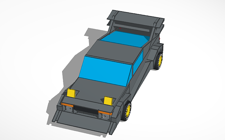 3D design group b car (rally) - Tinkercad