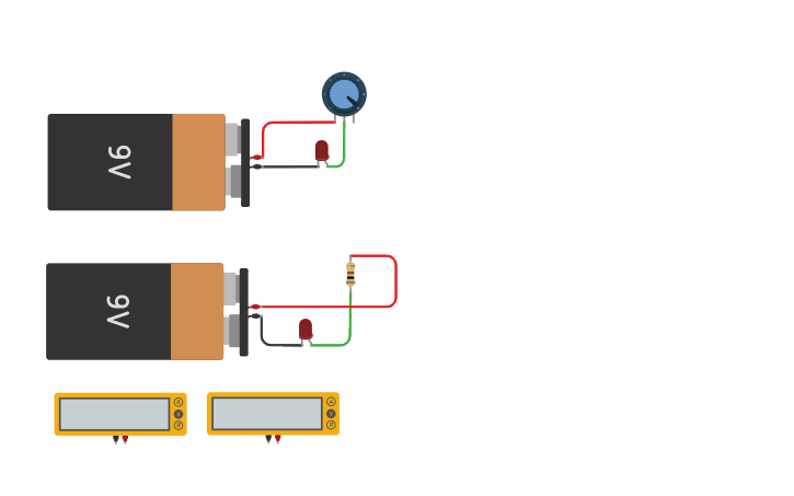 Circuit design Starter Circuit - Tinkercad