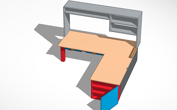 3d Design Desk Tinkercad