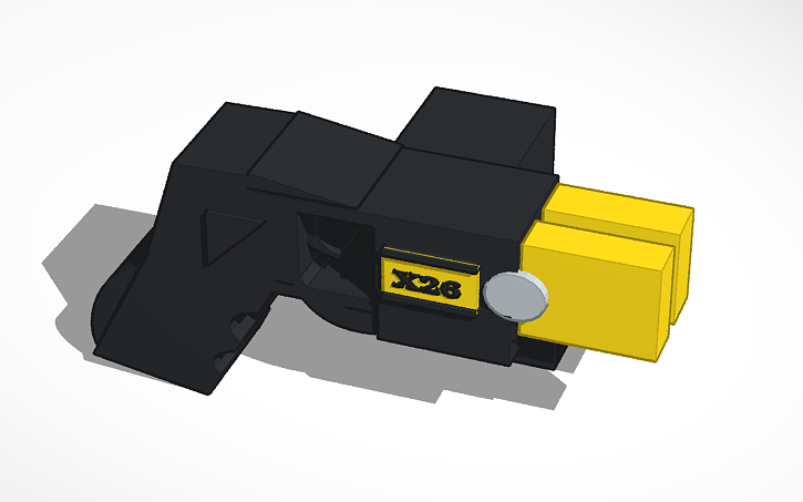 3D design Taser - Tinkercad