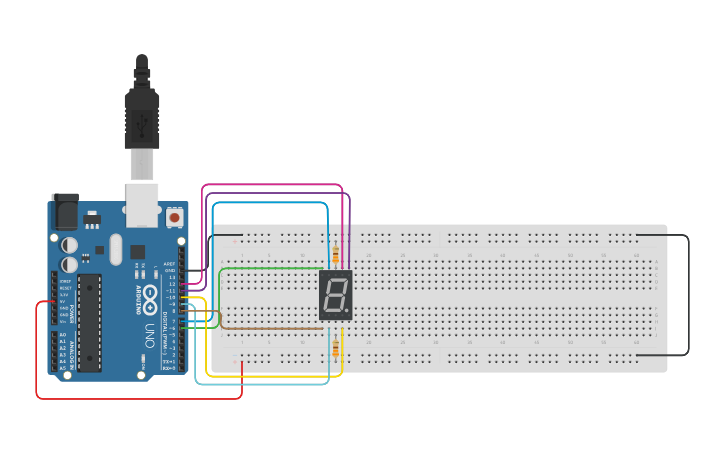 Circuit design Display - Tinkercad