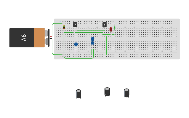 Circuit design 6.Brake controlled flash light | Tinkercad