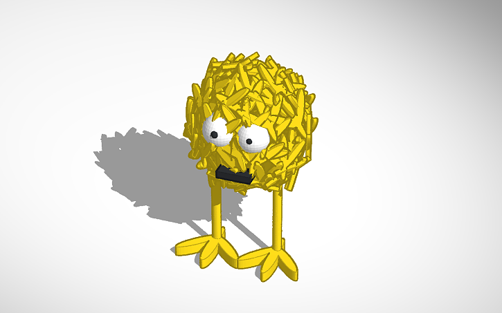 3D design Monster Example - Tinkercad