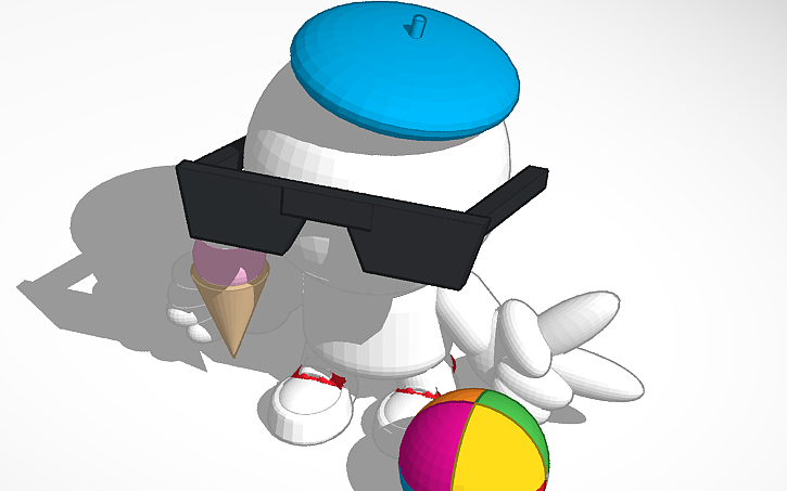 3D design Customised character | Tinkercad