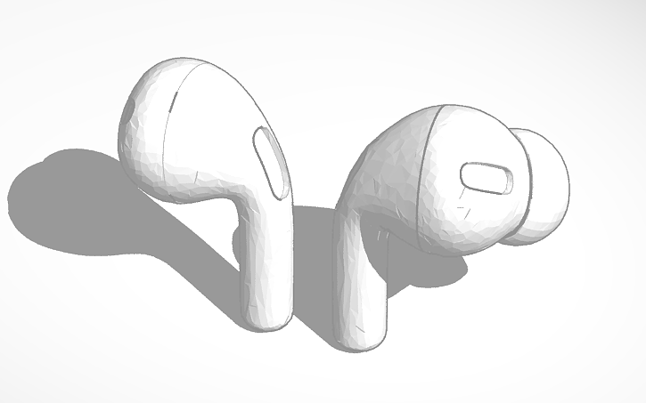 3D design Airpods Pro - Tinkercad