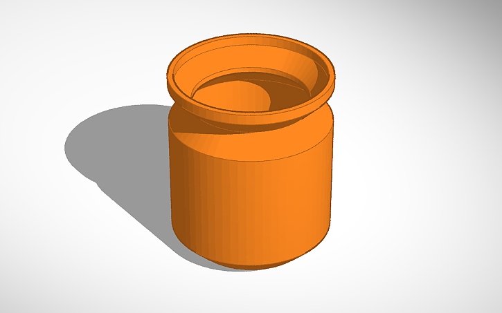 3D design Scrap Bin - Tinkercad