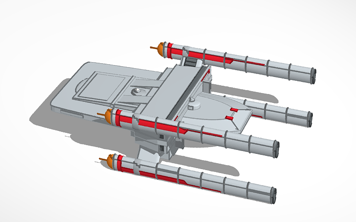 3D design Star Trek the Original Series (TOS) Kitbash Monitor - Tinkercad