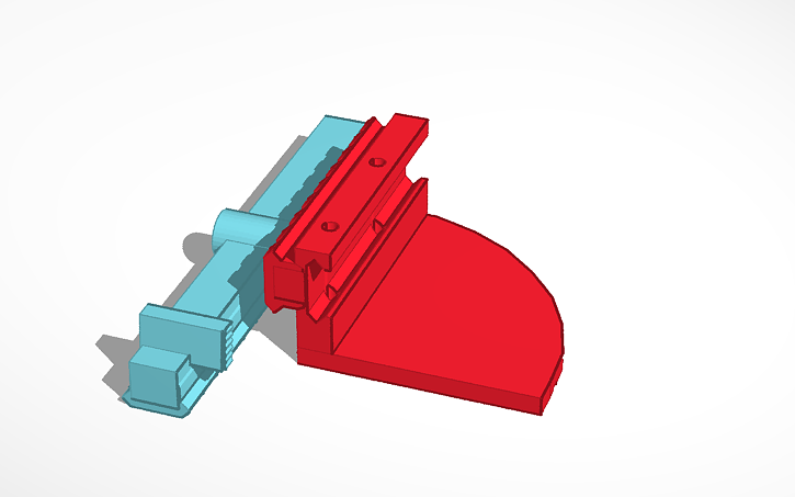 3D design Can Cannon Sight Concept - Tinkercad