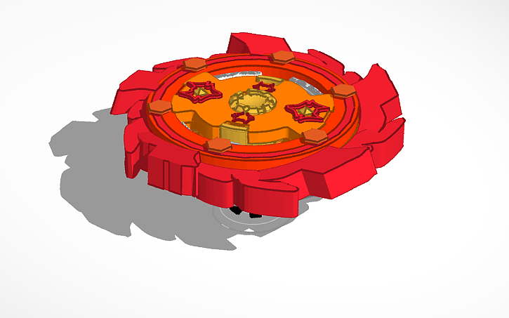 3D design Flame Foxy 10 Mobius 1C Flame - Tinkercad