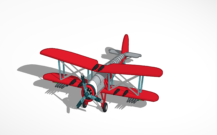 3D design Avion - Tinkercad
