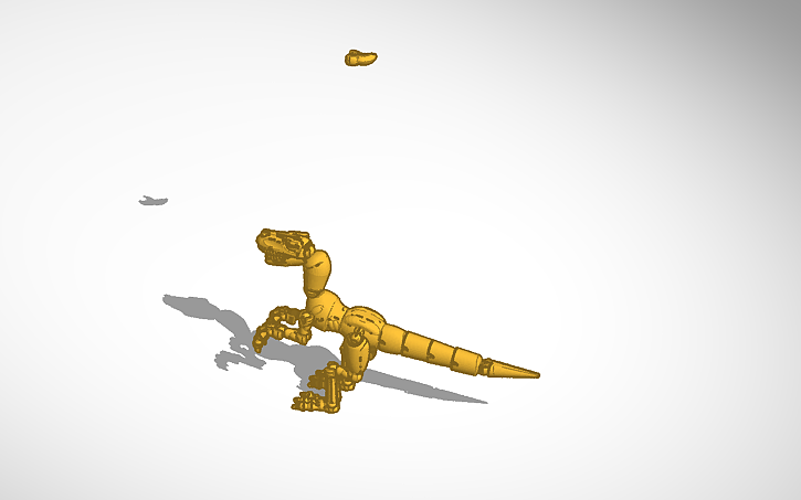 3D design Dinosaurio | Tinkercad