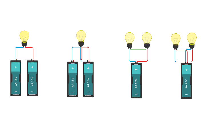 Circuit design Parallel and Series circuits - Tinkercad