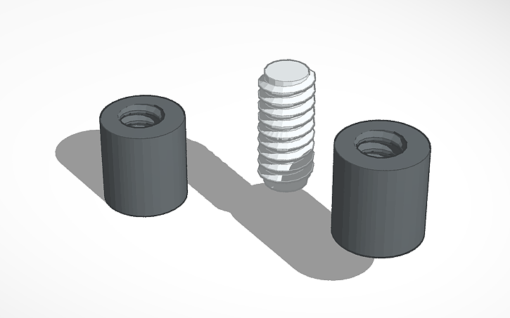 3d Design Screw Tinkercad