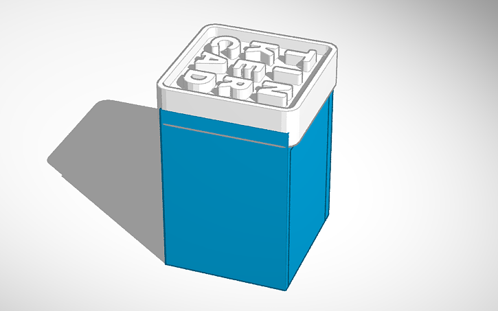 3D design Pencil topper customizable | Tinkercad