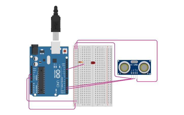 Circuit design sensor | Tinkercad