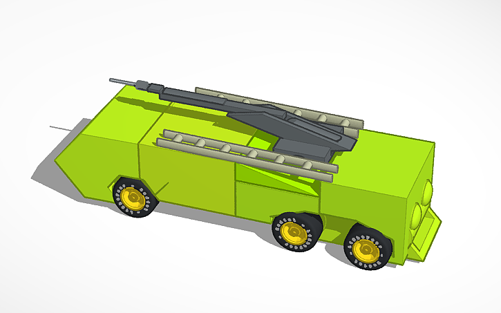 3D design ARFF design - Tinkercad